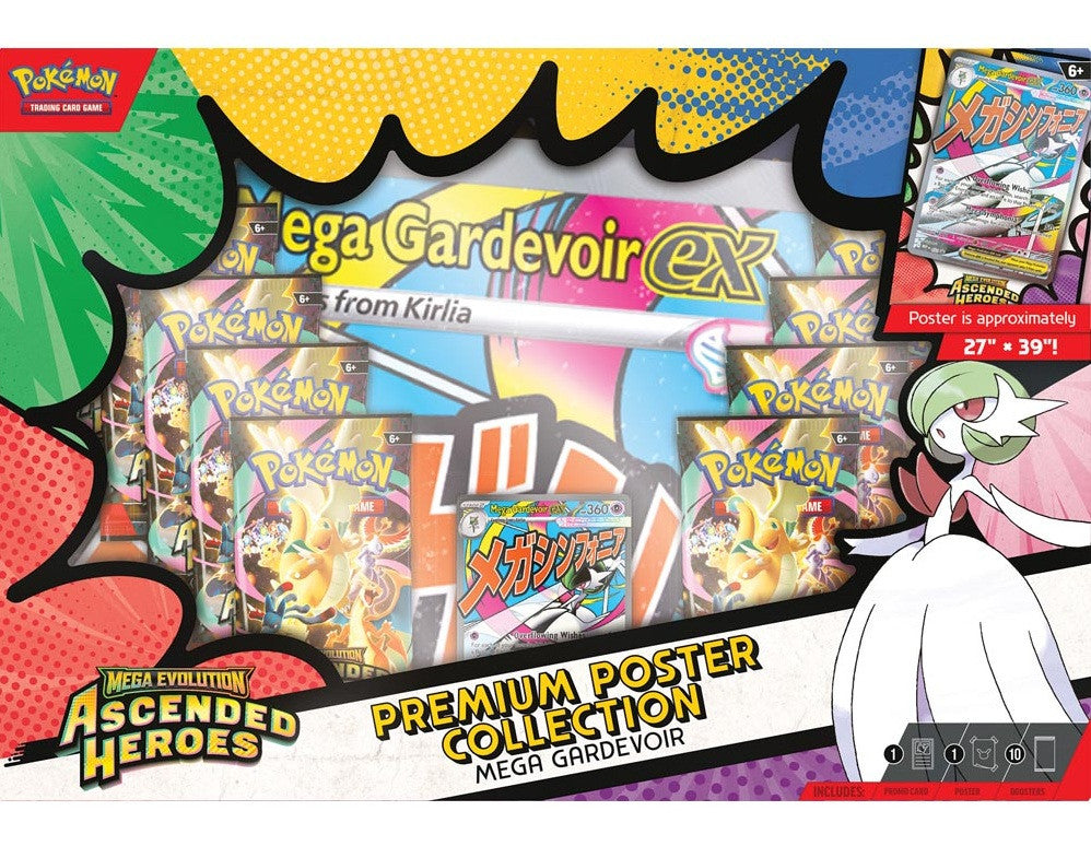 Pokemon TCG Ascended Heroes Premium Poster Collection – Collector's ...